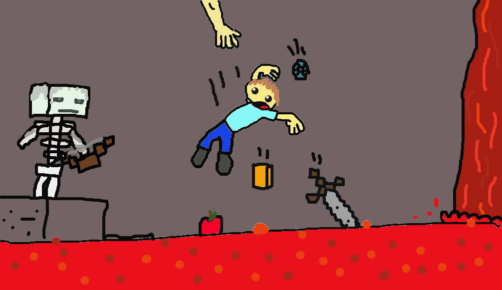Falling to death by Daboss4321 on DeviantArt