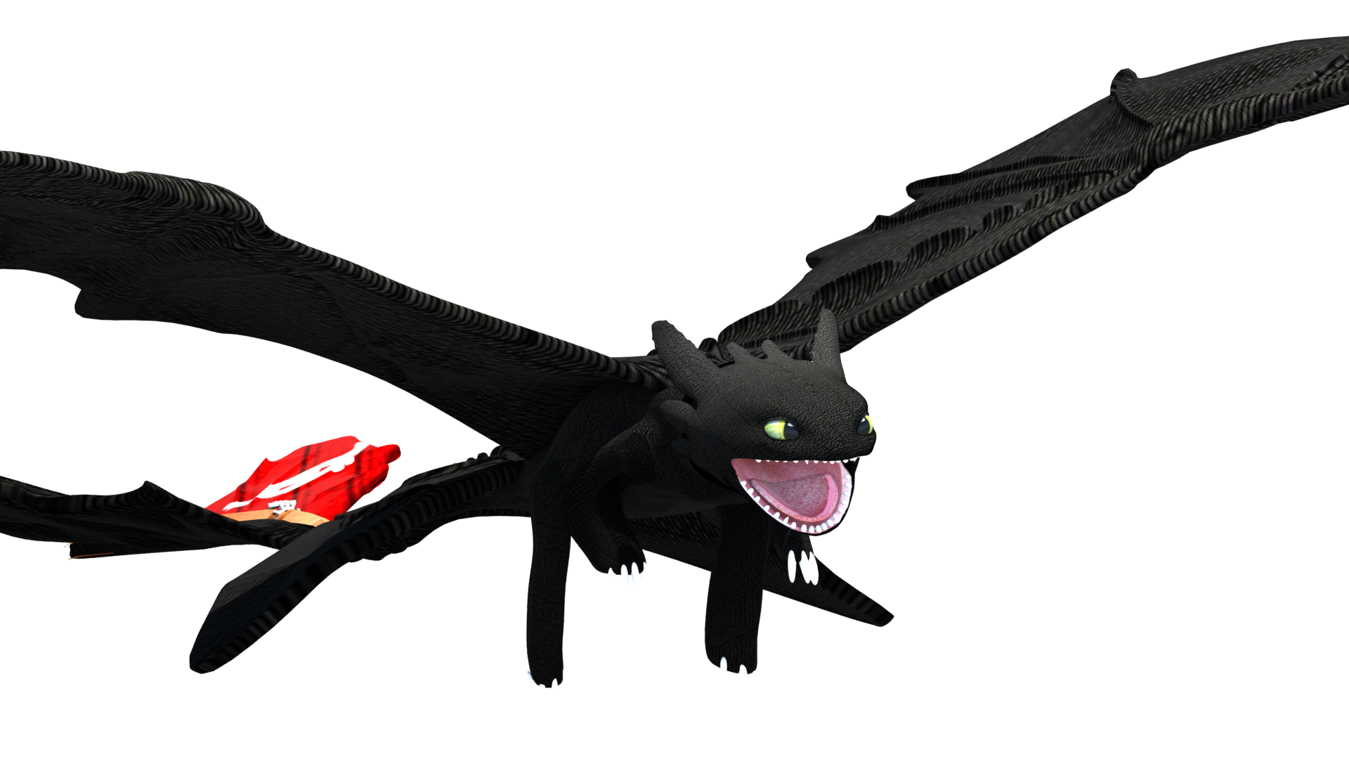 Night Fury 3D Model by aeepa on DeviantArt