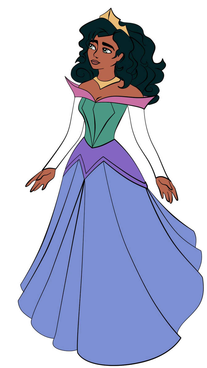Esmeralda as Aurora by AlwaysConfused89 on DeviantArt