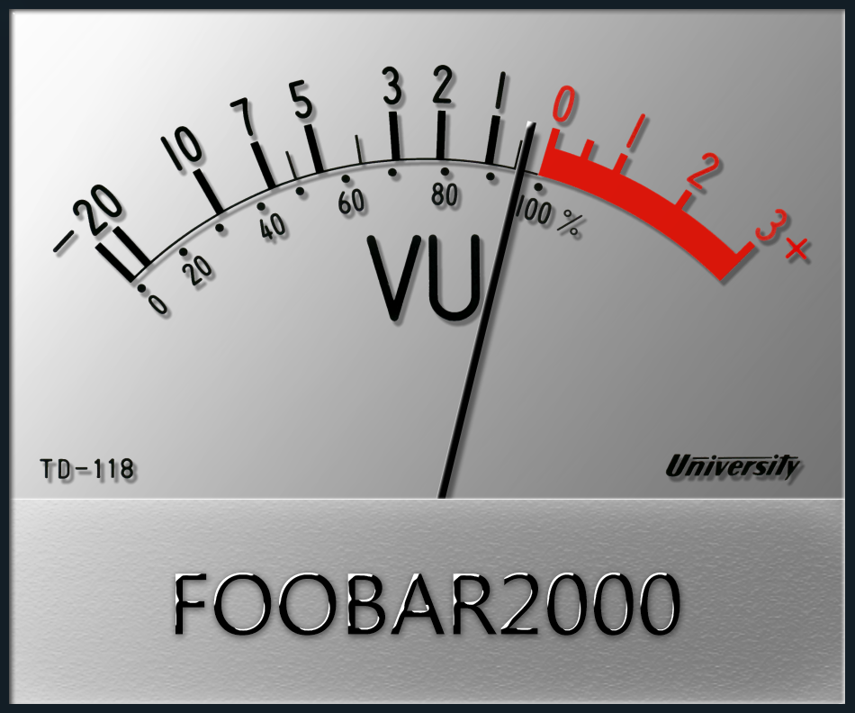 Foobar2000 VU Meter by alekssineokiy on DeviantArt