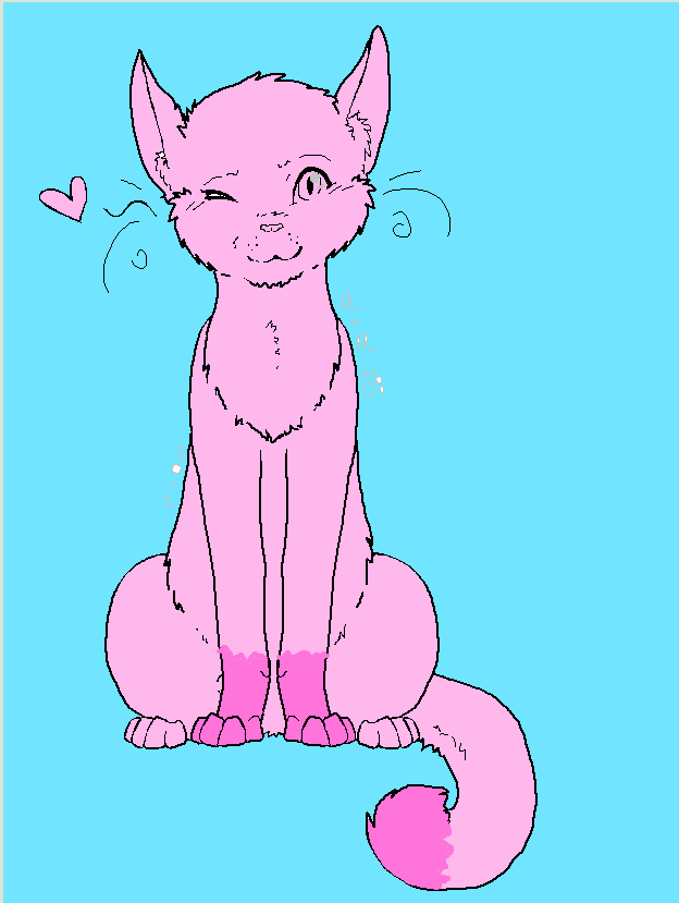 My cat OC, Sparkle! by spacentai on DeviantArt