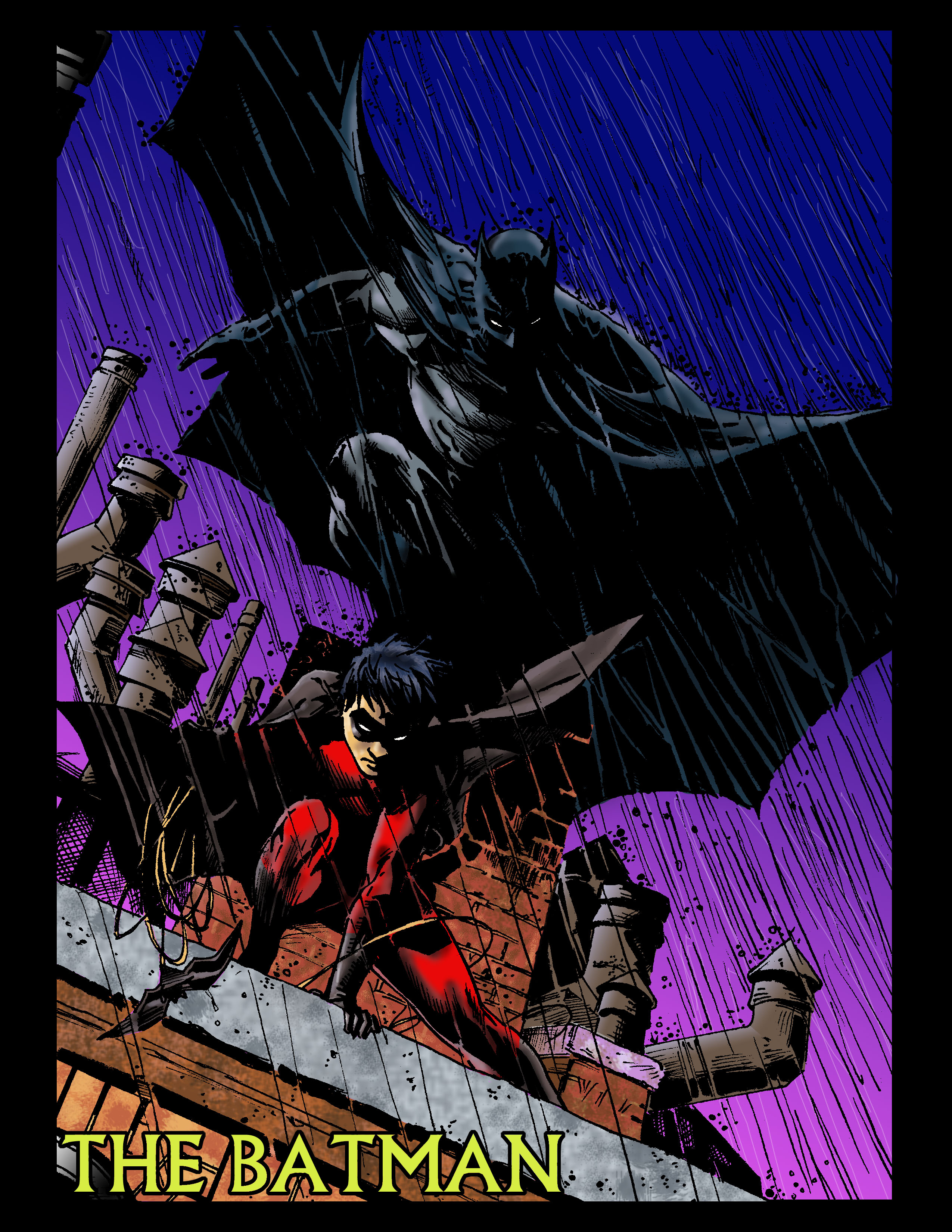 Batman and Robin colorized by SUPERMAN79 on DeviantArt