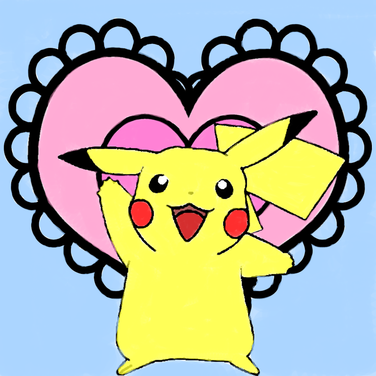 Pikachu Quick Color by jordanreuther on DeviantArt