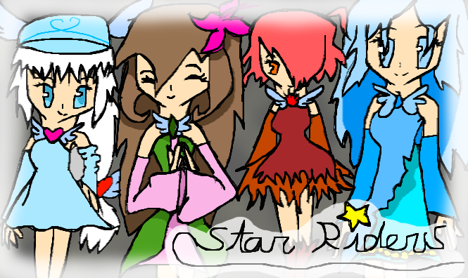 Star Riders main characters by MewMewRouge on DeviantArt