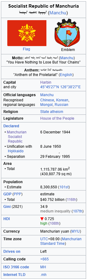 Socialist Republic of Manchuria by LostBrolga on DeviantArt