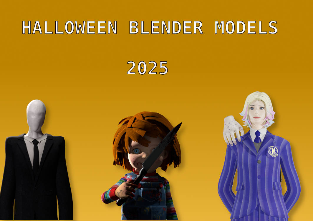 Halloween Blender models [Free download] by RockhardEnt on DeviantArt