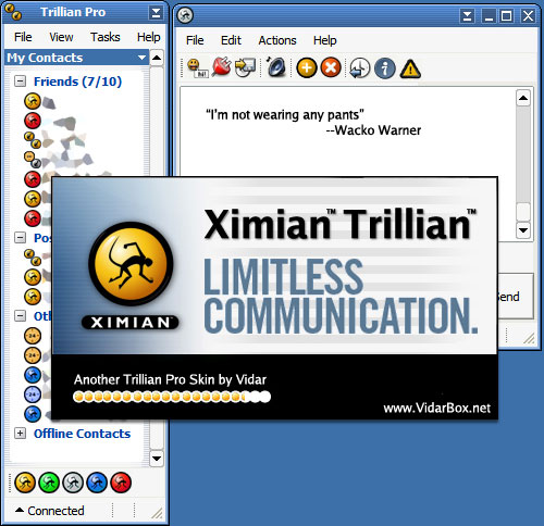 Ximian Desktop Trillian by vidar on DeviantArt