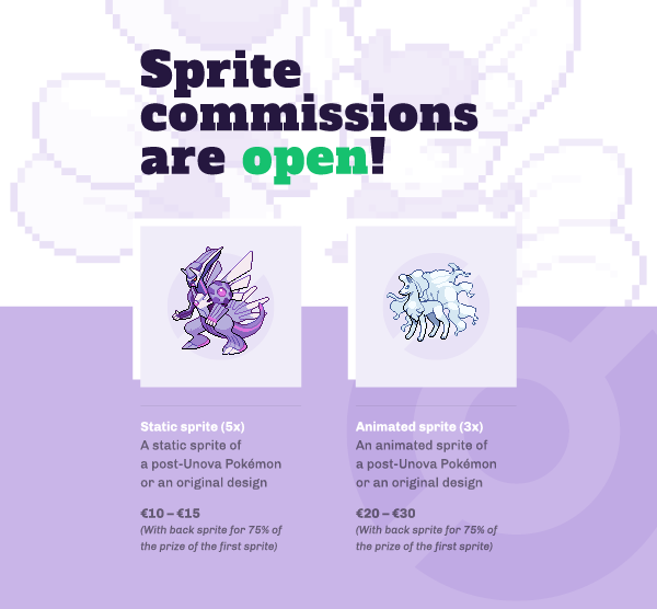 Sprite commissions are open! by iametrine on DeviantArt