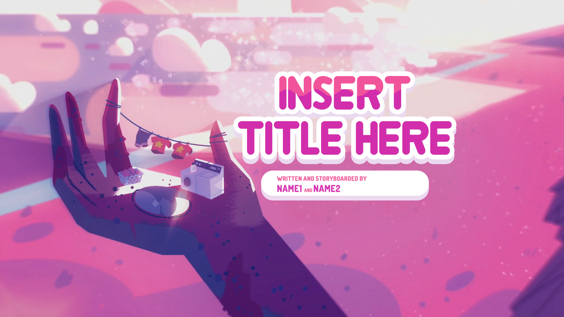 Steven Universe Title Card | Temple Pink | PSD by Quilloxide on DeviantArt