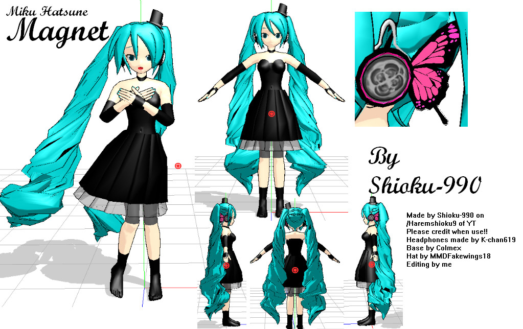 MMD-Magnet Miku DL by Shioku-990 on DeviantArt