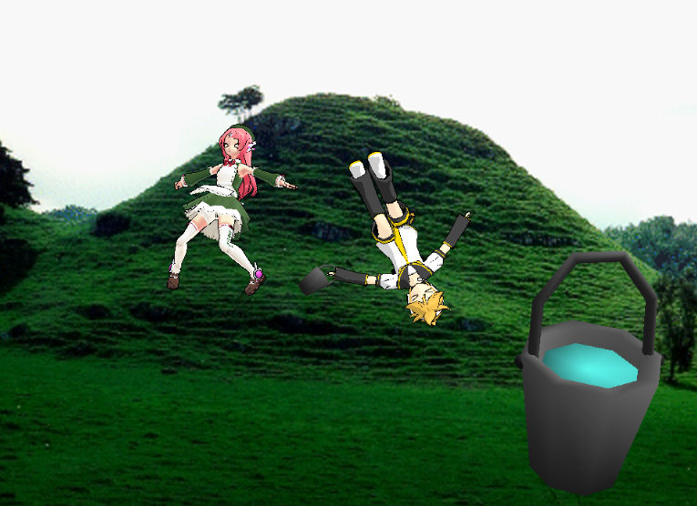 MMD-Bucket of water by Shioku-990 on DeviantArt