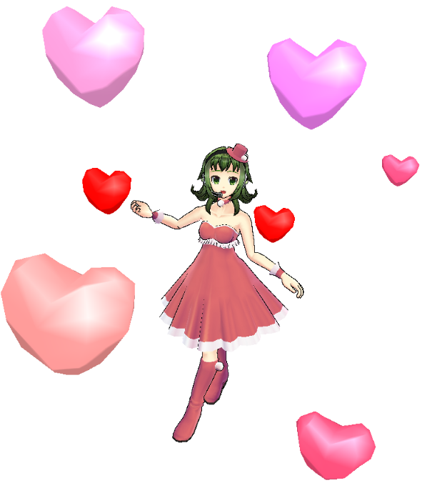 MMD-Floating hearts DL by Shioku-990 on DeviantArt