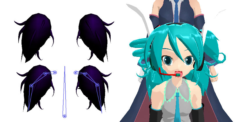 MMD-Ruko Pigtails DL by Shioku-990 on DeviantArt