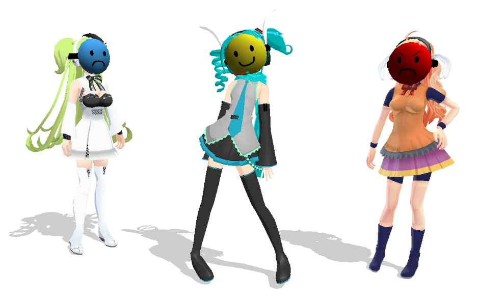 MMD-Mood Masks DL by Shioku-990 on DeviantArt