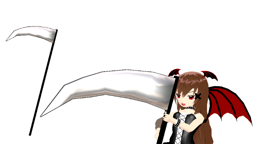 MMD-Basic Scythe DL by Shioku-990 on DeviantArt