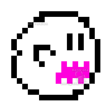 Fantasma (super mario bros) by nellypixelart on DeviantArt