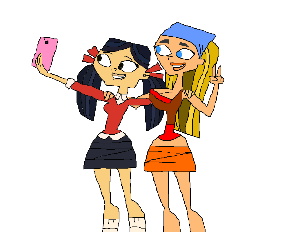 Kitty and Lindsay Colored by TDElla4ever on DeviantArt