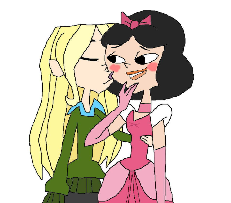 Kisses for you, Ella! Colored by TDElla4ever on DeviantArt