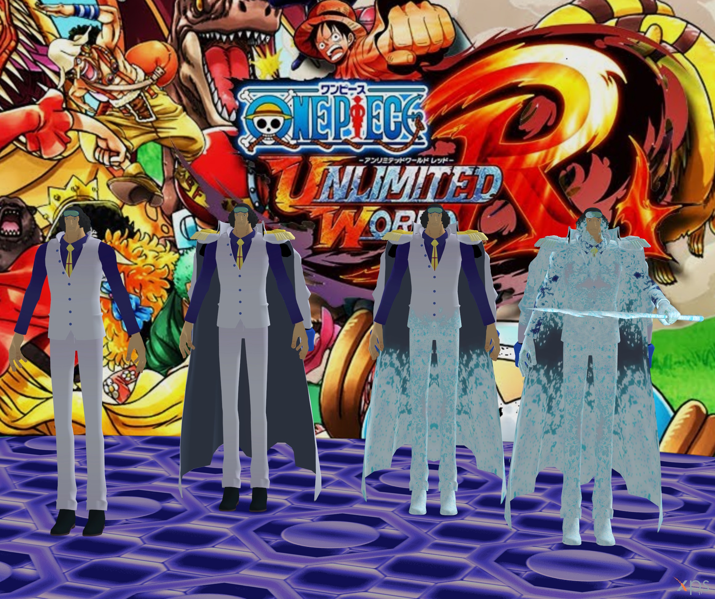 OP:UWR - Aokiji by LorisC93 on DeviantArt