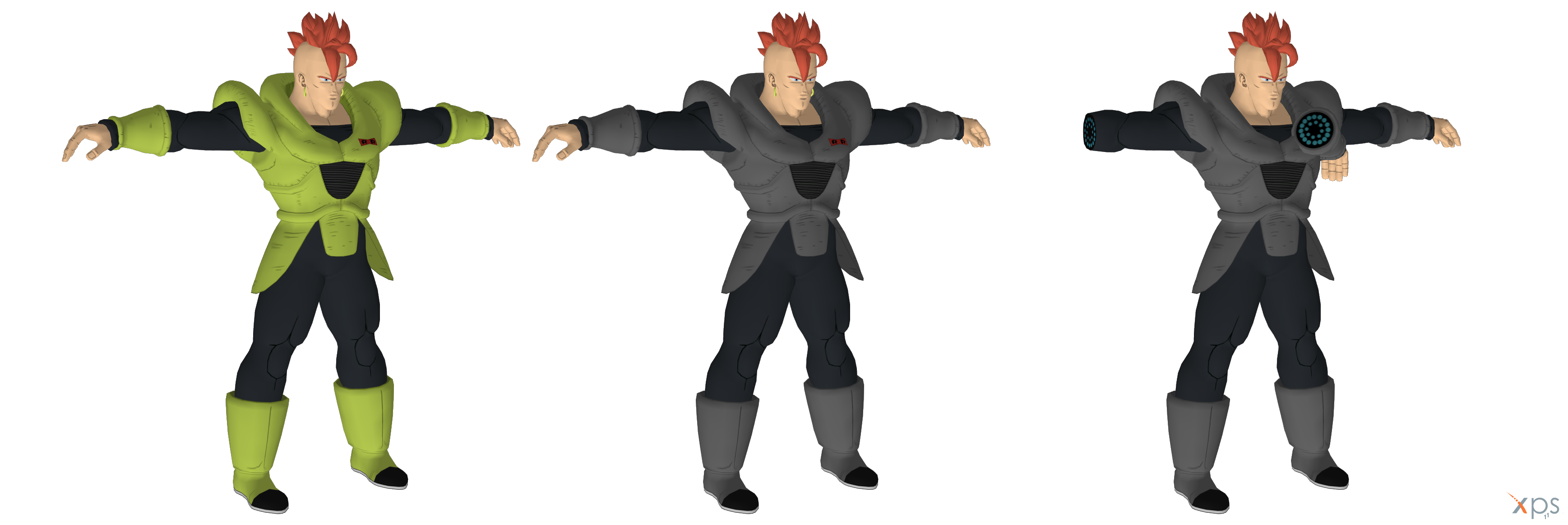 DB:RB2 - Android 16 by LorisC93 on DeviantArt