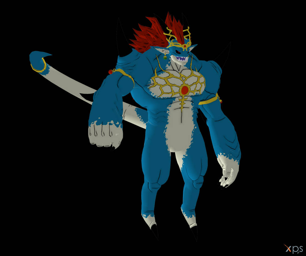 DB:XV - Demigra - 2nd form by LorisC93 on DeviantArt