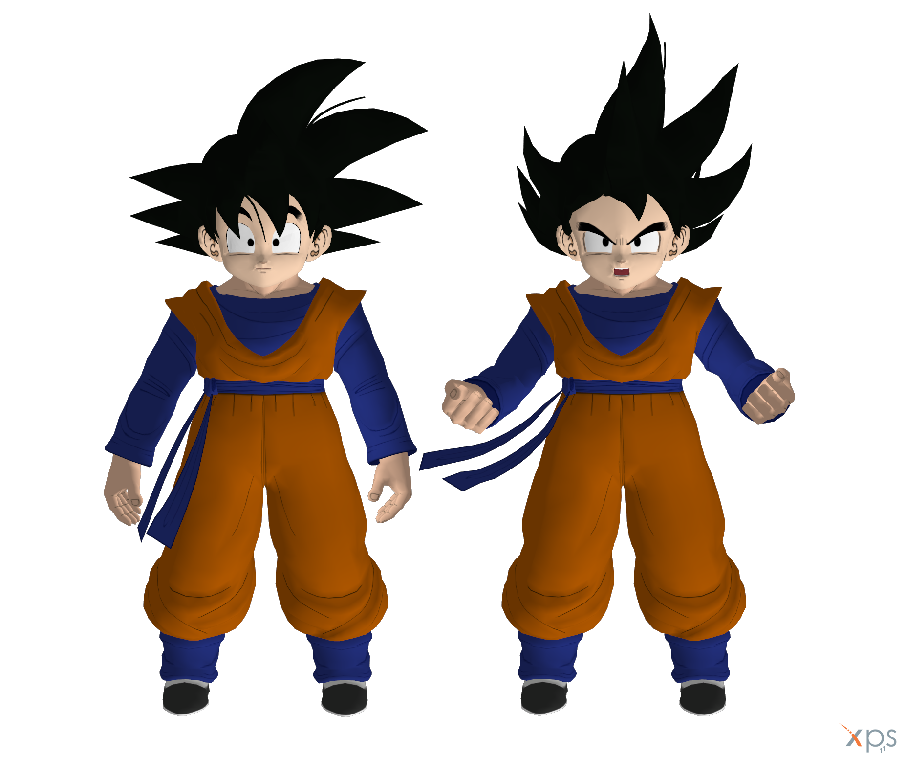 DB:RB2 - Goten by LorisC93 on DeviantArt