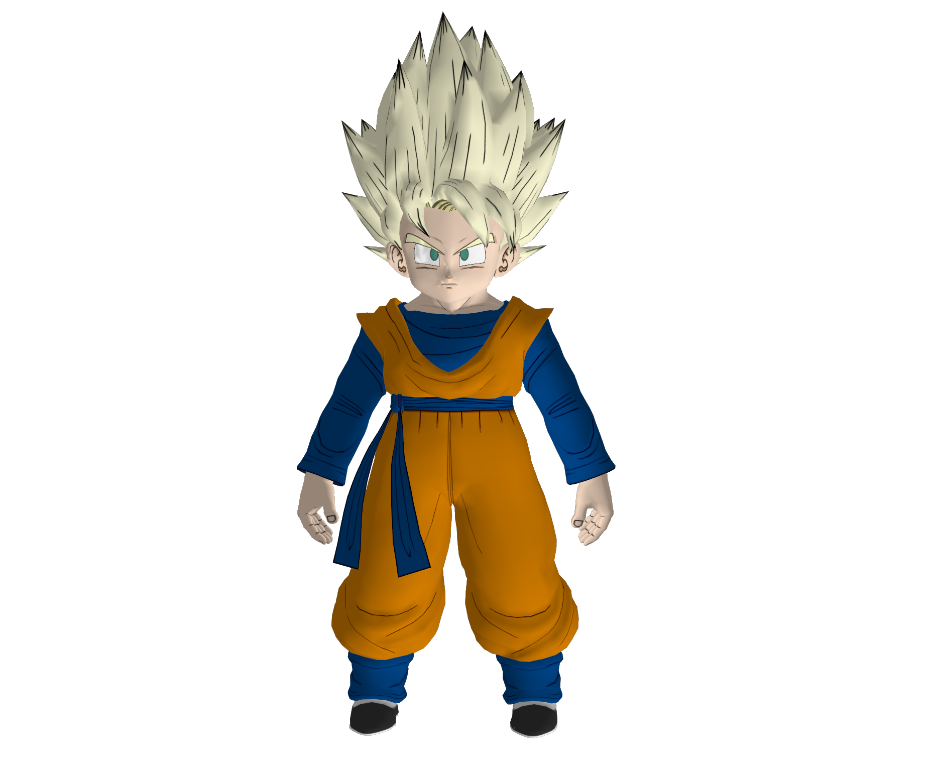 DB:RB2 - Goten SSj by LorisC93 on DeviantArt
