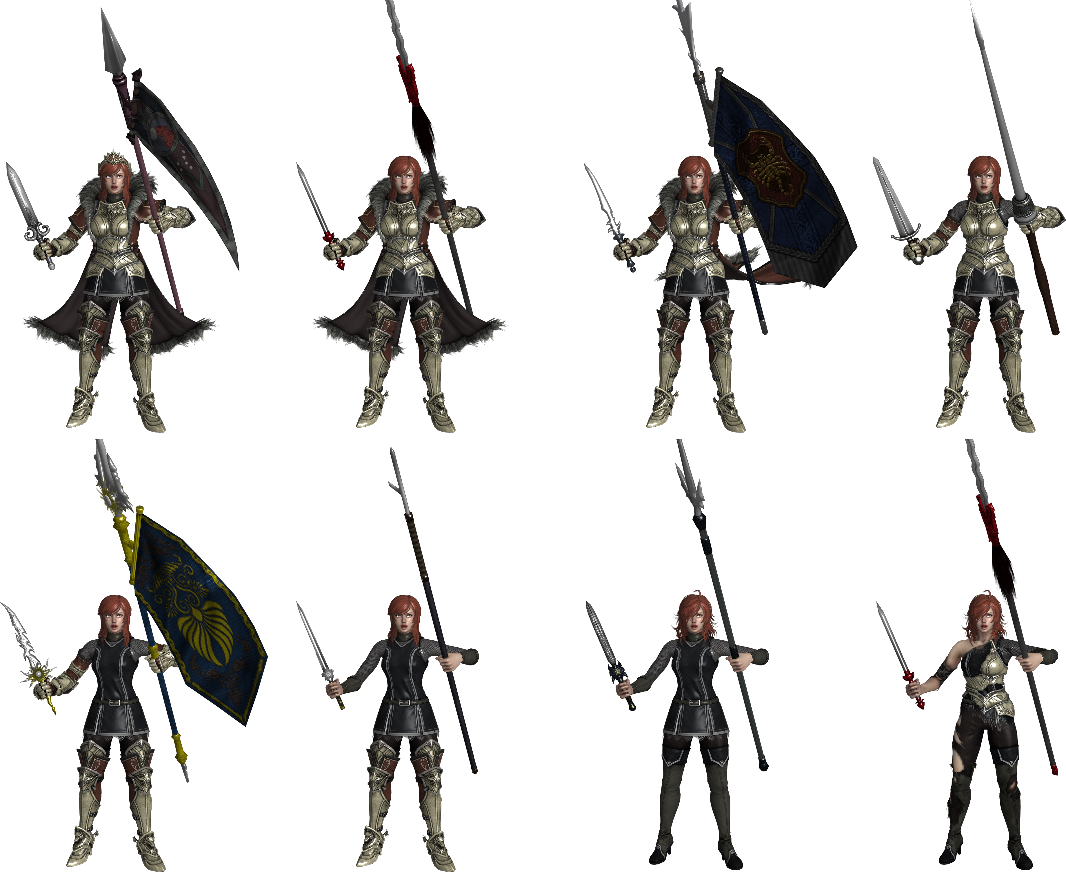 Hilde Soul Calibur Concept Art