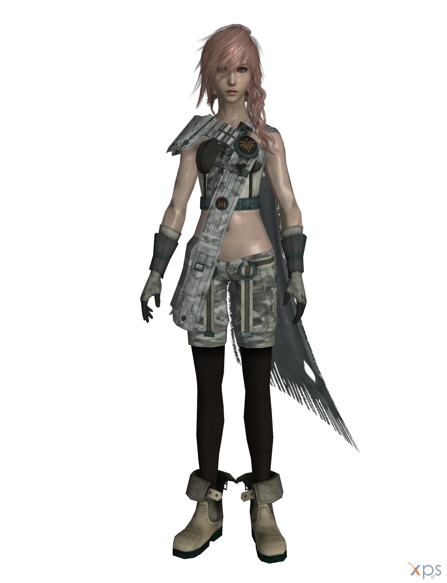 LR: FF13 - Lightning (Stone and Sand) by LorisC93 on DeviantArt
