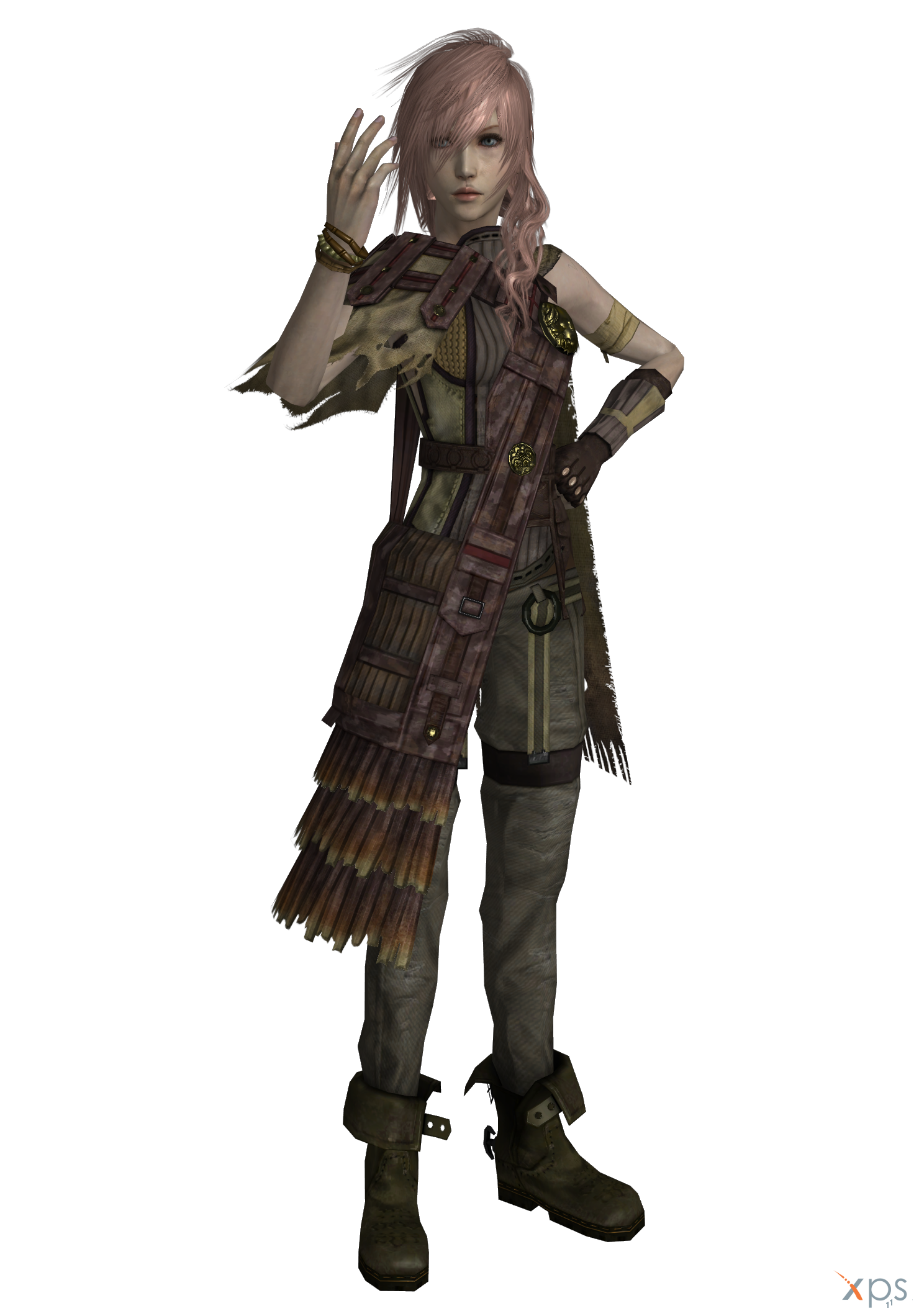 LR:FF13 - Lightning Farron (Dust and Shadow) by LorisC93 on DeviantArt