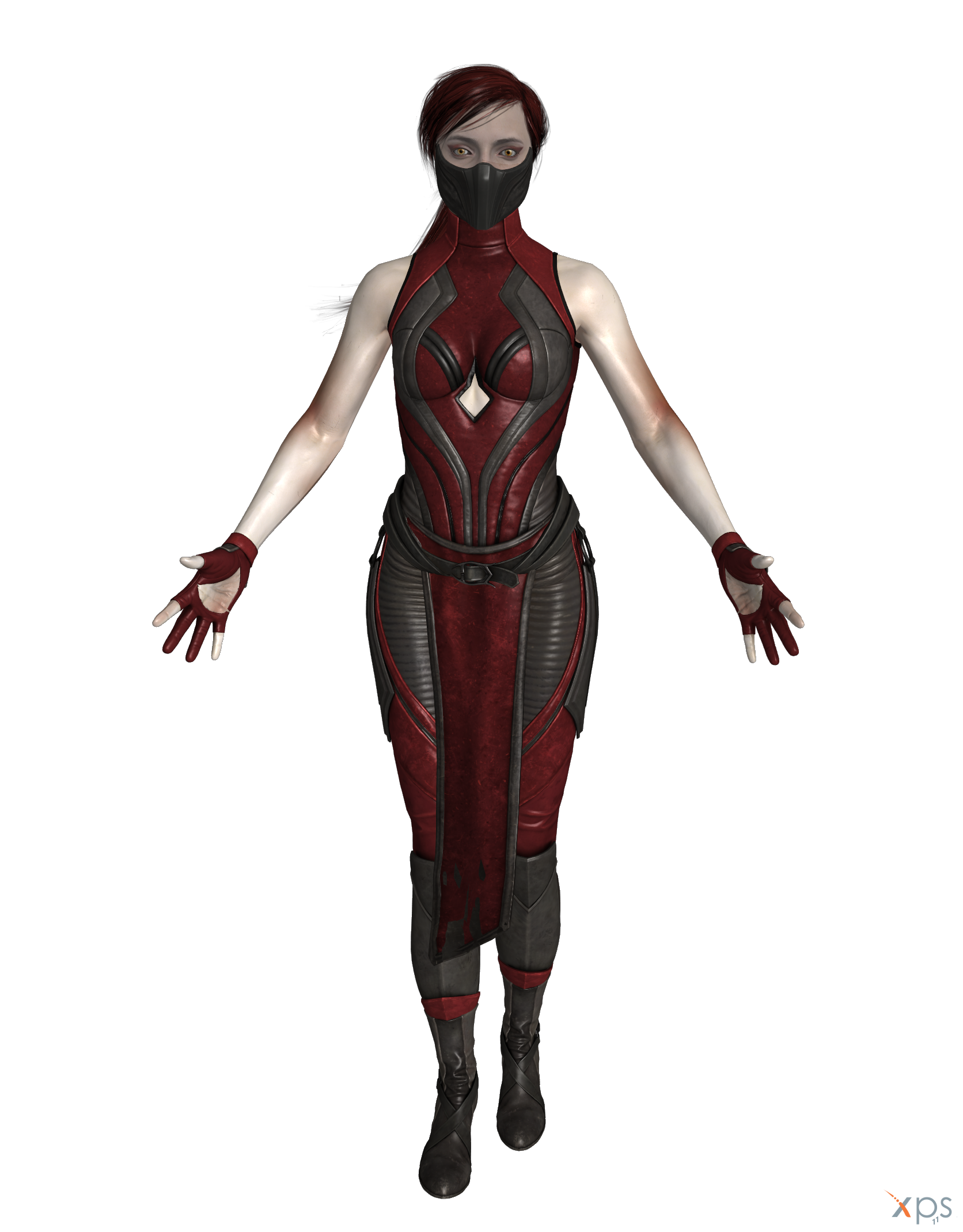 MK11 - Skarlet (Red Rising) by LorisC93 on DeviantArt