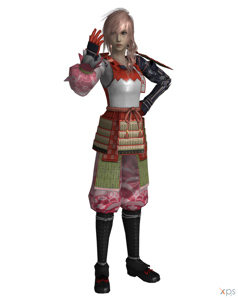 LR:FF13 - Lightning Farron (Flower of Battle) by LorisC93 on DeviantArt