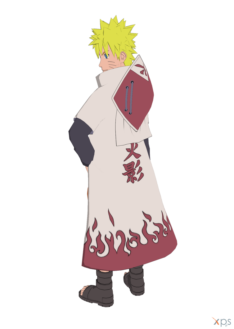 Naruto Uzumaki (Hokage Cloak) by LorisC93 on DeviantArt