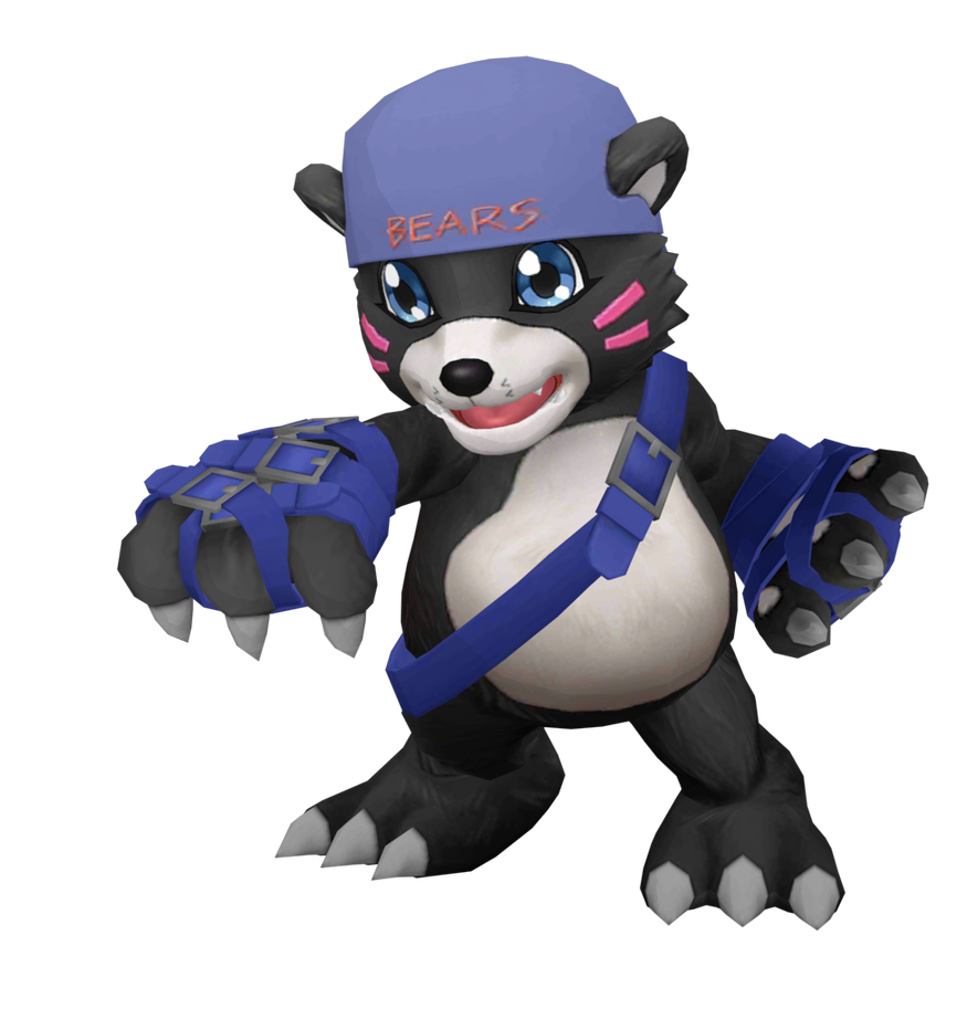Digimon ReArise - Bearmon by LorisC93 on DeviantArt