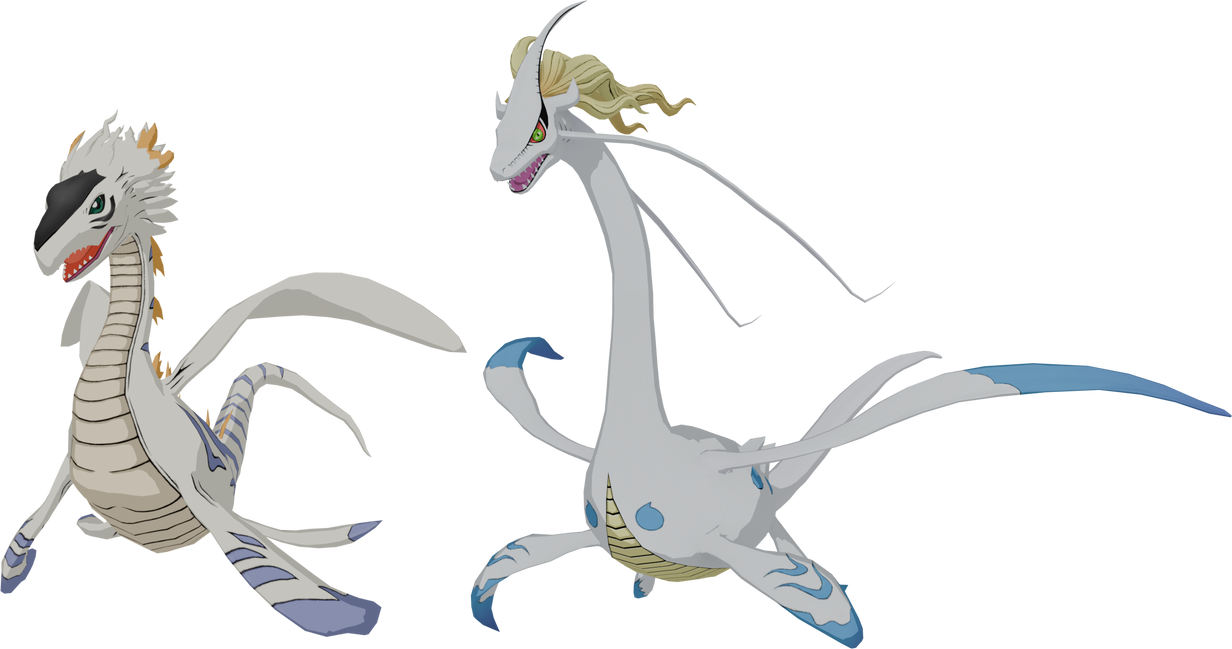 Plesiomon by LorisC93 on DeviantArt