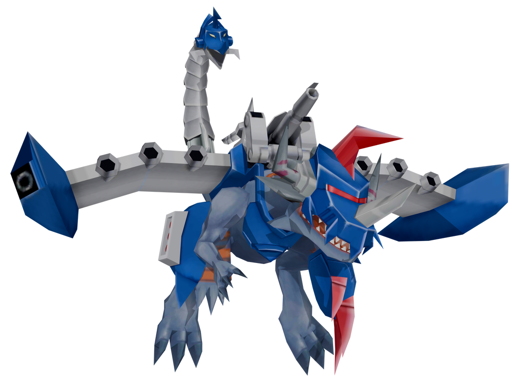Metal Greymon (2010) by LorisC93 on DeviantArt