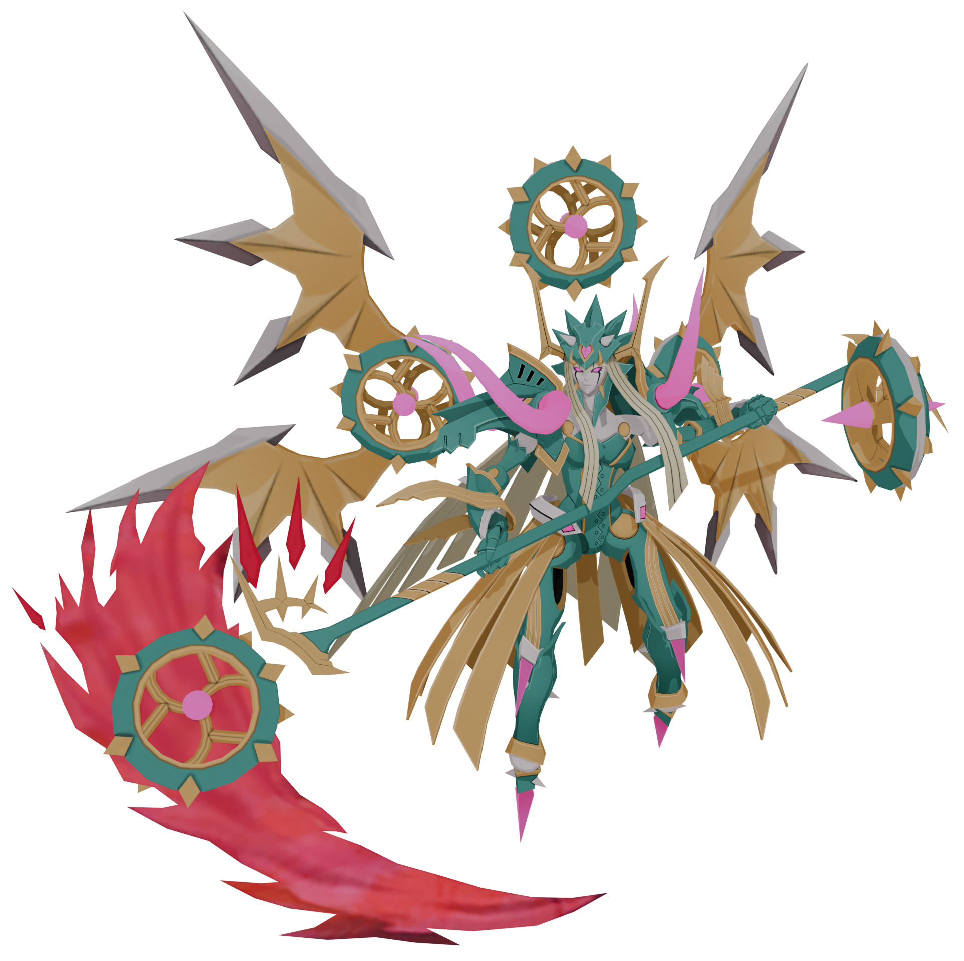 Ophanimon: Falldown Mode X by LorisC93 on DeviantArt