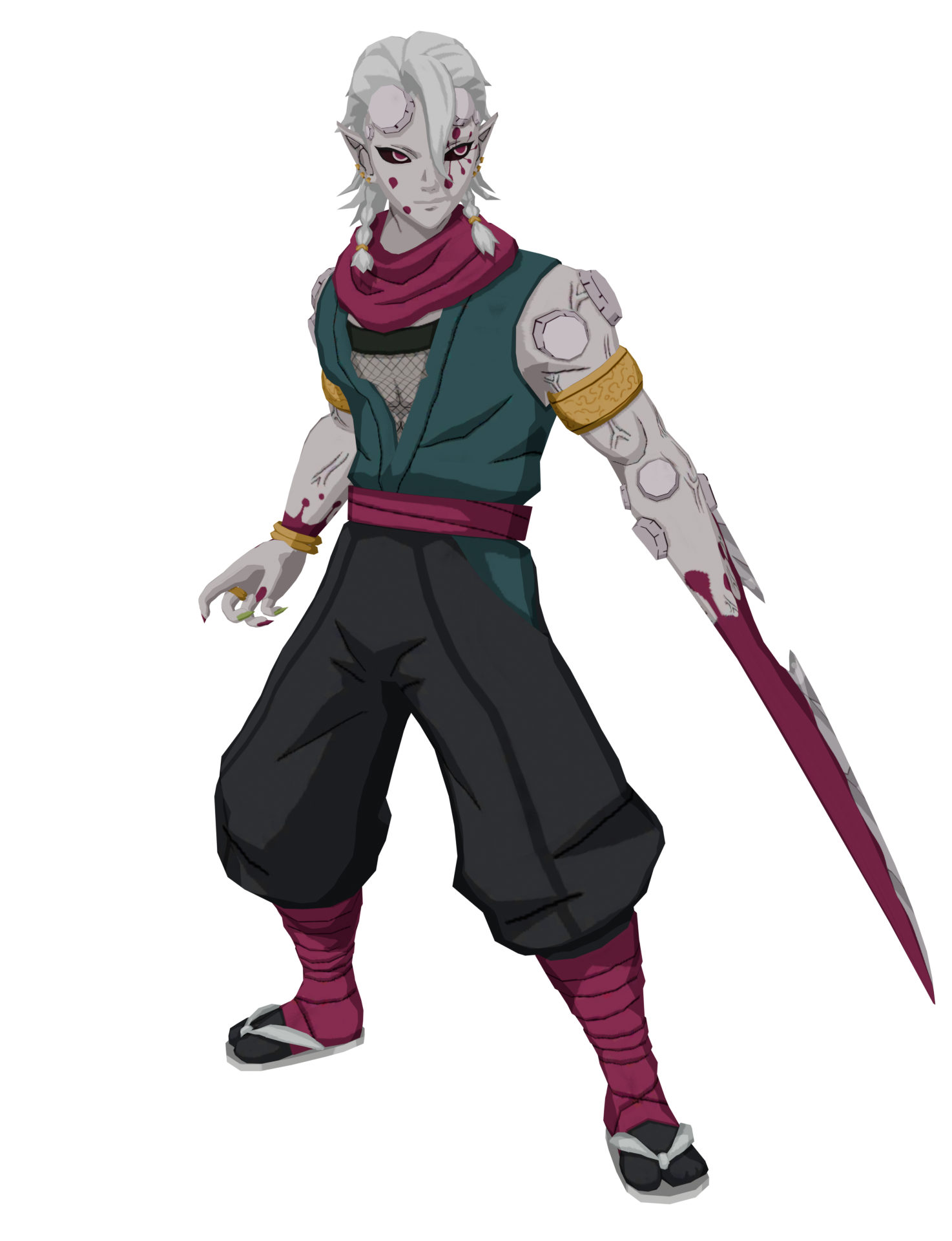 Tengen Uzui Demon by LorisC93 on DeviantArt