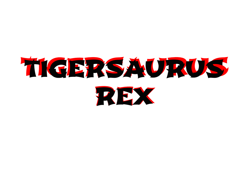 Tigersaurus Rex by Kingofmoremonsters on DeviantArt