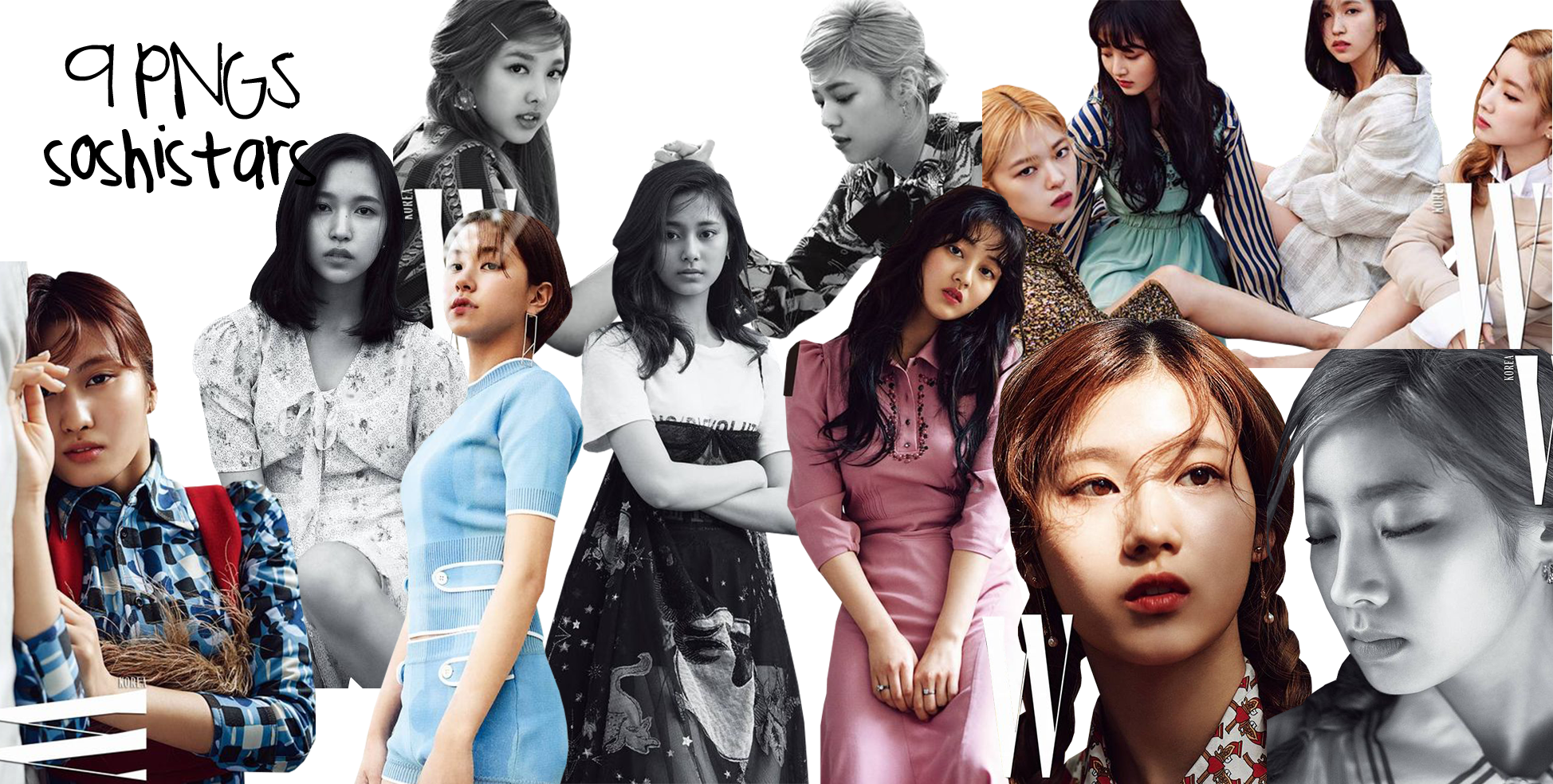 TWICE PNG Pack {W Korea} HD by soshistars on DeviantArt