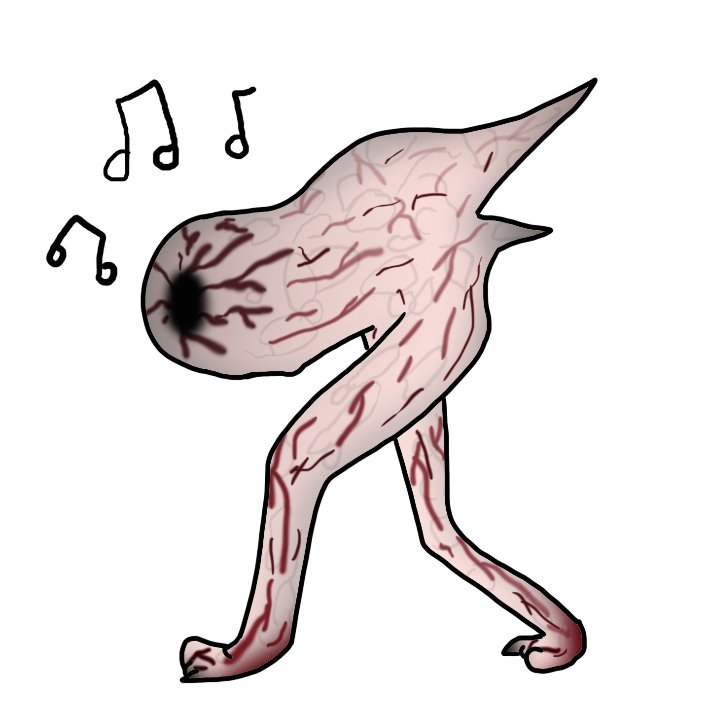 Numb body taking a stroll by darksack100 on DeviantArt