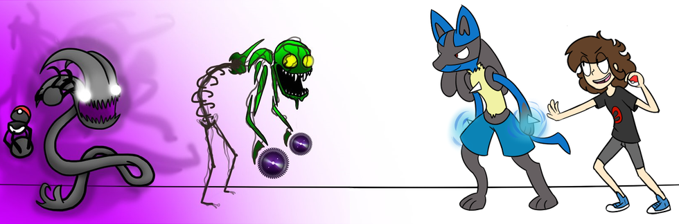 Pokemon Battle (collab) by darksack100 on DeviantArt