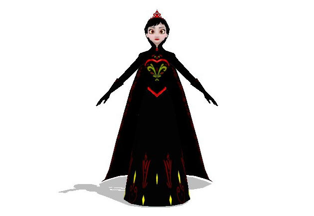 Full Coronation Fire Elsa Set - MMD - JuliannaNC by JuliannaNC on ...