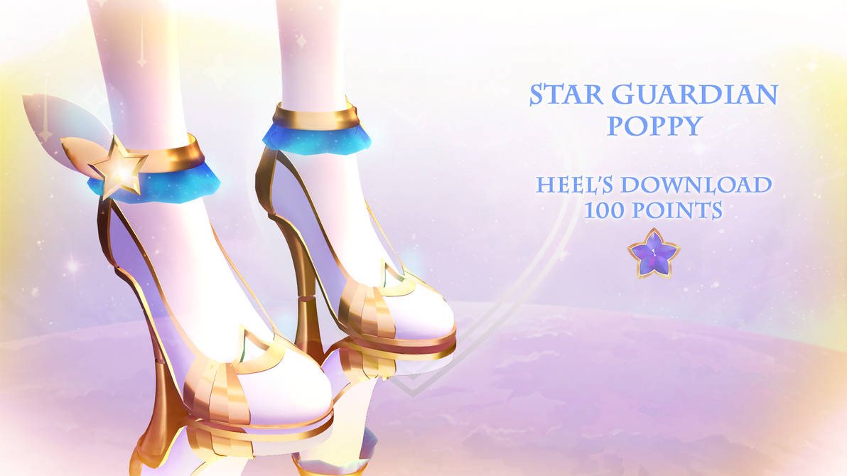 MMD DL|| Star Guardian Poppy Heels|| 100 Points by Polygon-P on DeviantArt