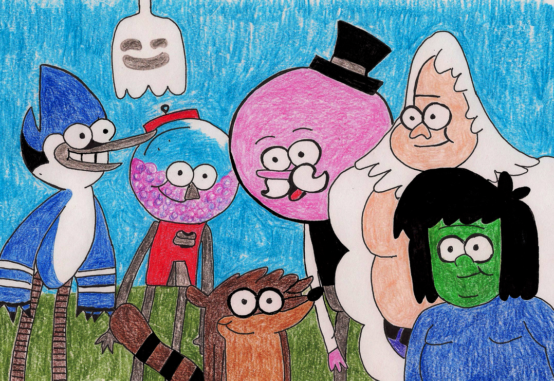 The Regular show by ladyjart on DeviantArt