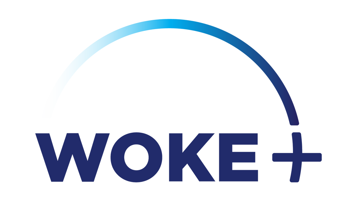 Woke+ logo by NoHeart-Walls on DeviantArt