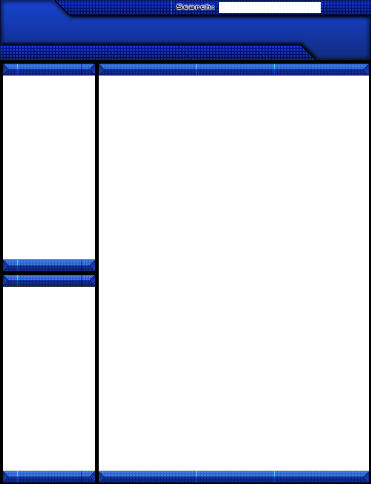 Simple Template: Blue by CoreyEacret on DeviantArt