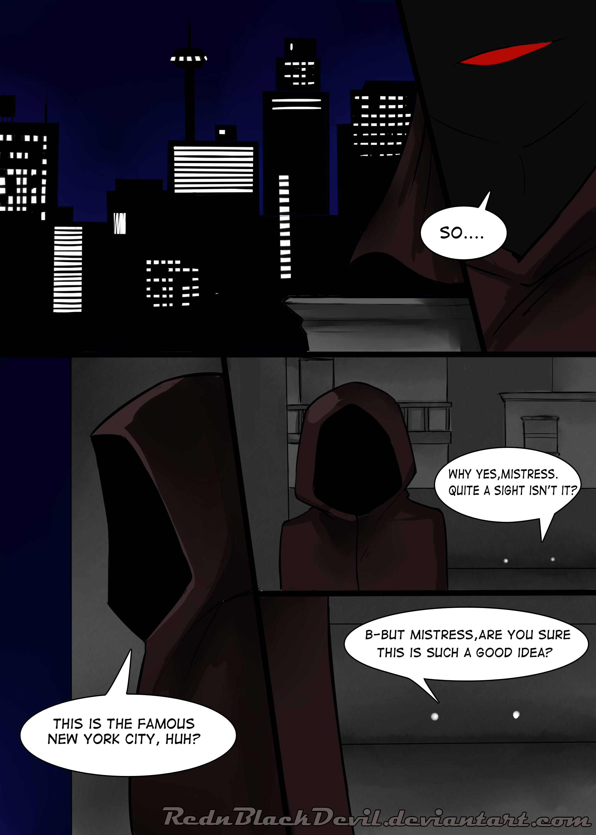 TMNT 2012 Fan Comic :Mutation Breakout Ch. 1 pg. 1 by RednBlackDevil on ...