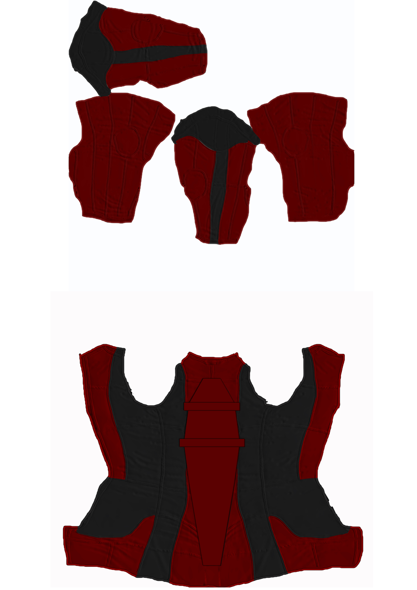 Deadpool M4 SkinBody texture by hiram67 on DeviantArt
