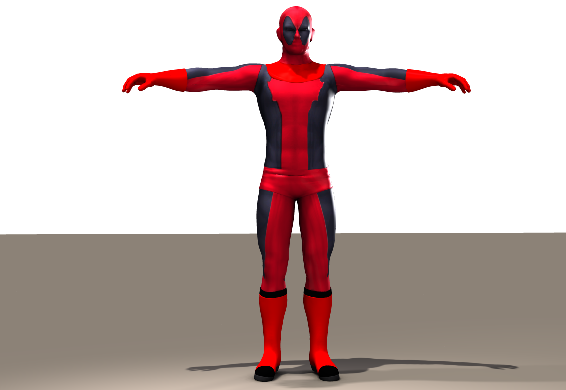 Deadpool Texture for Joequick Golden Age Suit by hiram67 on DeviantArt